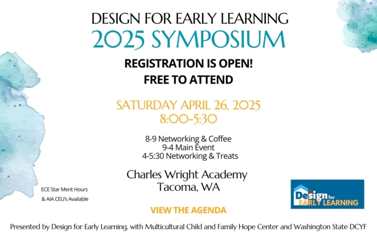 CAE: Design for Early Learning Symposium - AIA Seattle